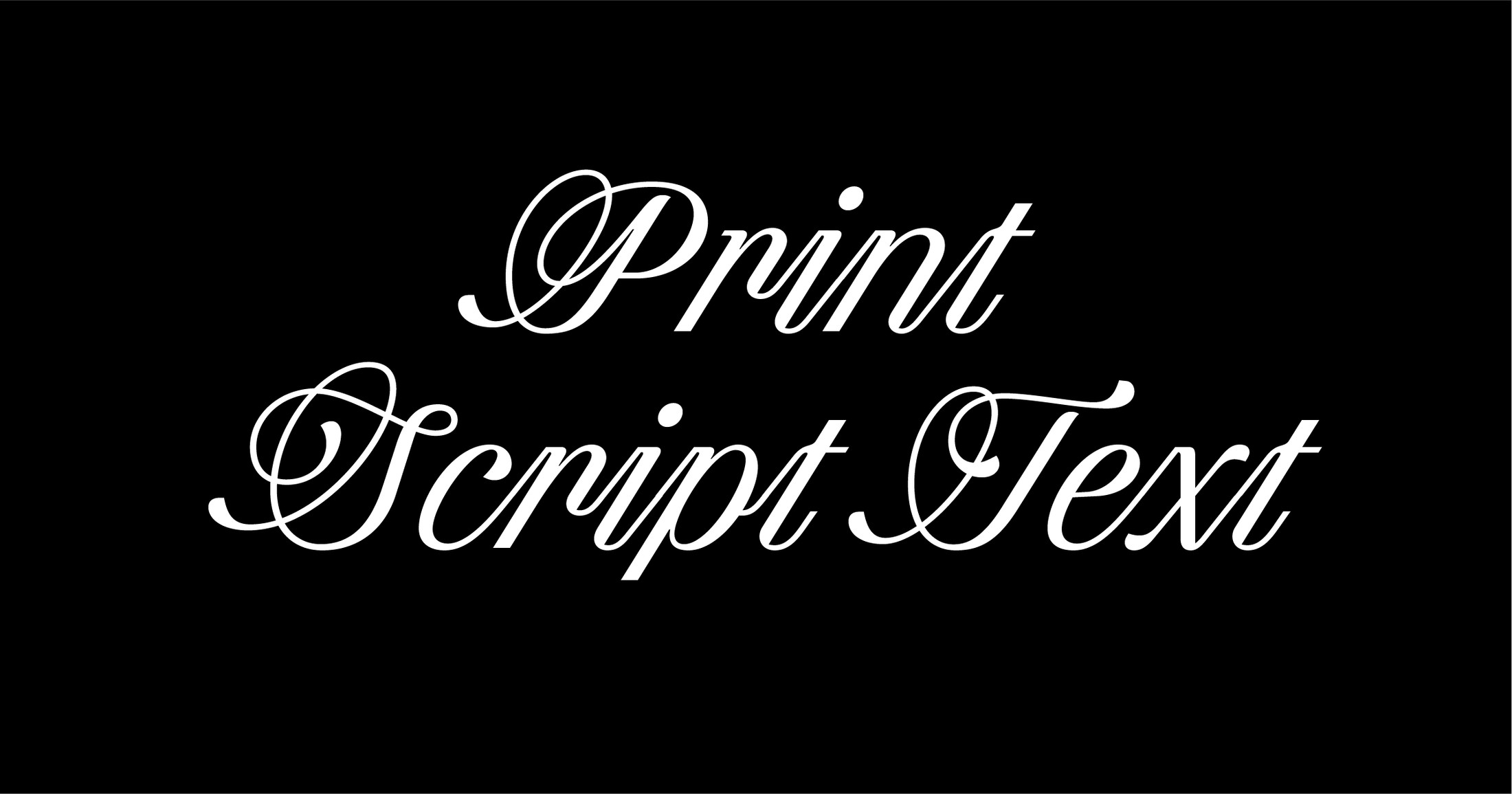 Print Script Text - Faire Type Foundry